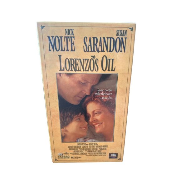 Universal | Media | Lorenzos Oil Vhs 993 Susan Sarandon Nick Molten ...
